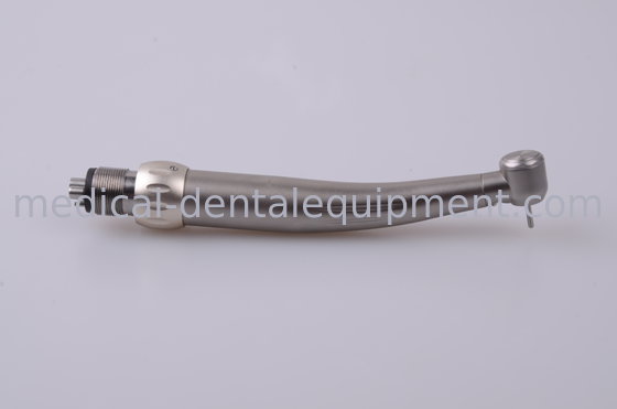 Titanium push button LED generator dental handpiece