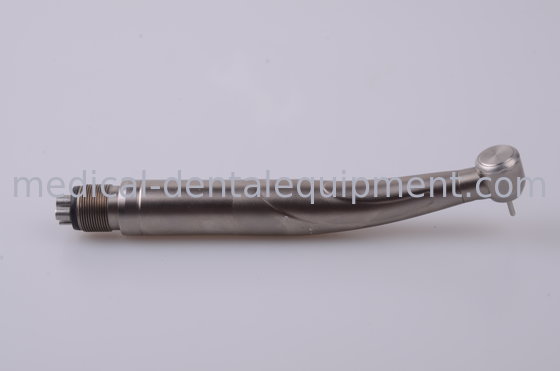 Push button Titanium LED generator dental handpiece with 6 holes water spray