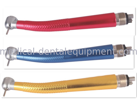 High Speed Colorful Dental Handpieces Push Button Stand Head