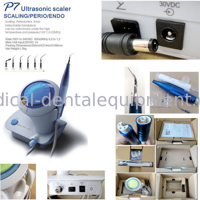 Alloy Handpiece Dental Ultrasonic Scaler With Scaling / Perio / Endo