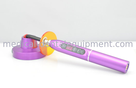 Blue / Pink Aluminum Alloy Dental Curing Light 5W Wireless For Medical