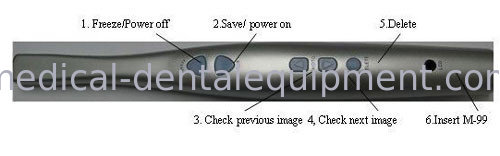 Wired CMOS Intraoral Camera 8Inch LCD Monitor FDA With SD Card