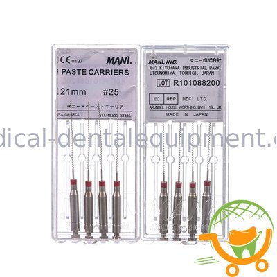 Paste Filler Carrier Rotary Endodontic Files , Root Canal Endodontics Files