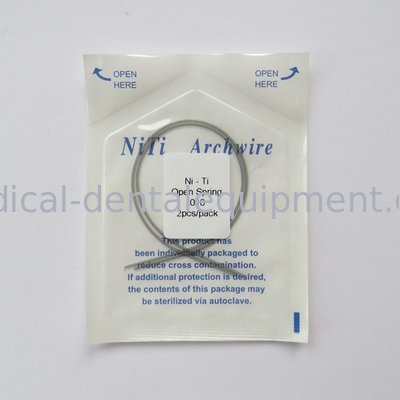 Dental Orthodontic Brackets Equipment Niti Open Wire Springs