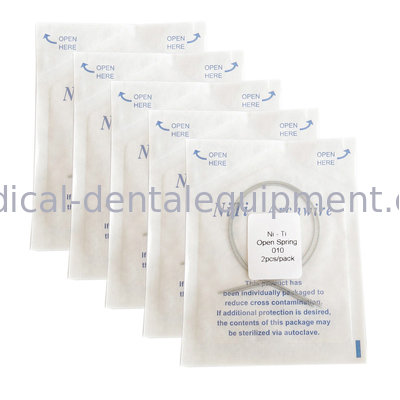 Dental Orthodontic Brackets Equipment Niti Open Wire Springs