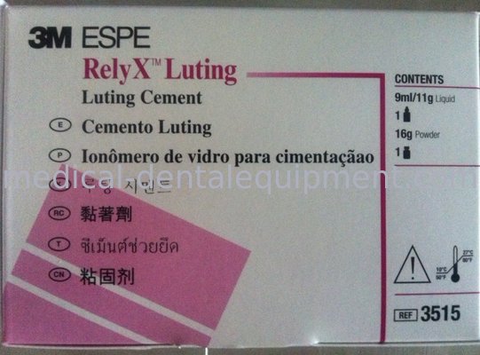Dental Composite Resin 3M ESPE Rely X Luting for easy mixing, loading and seating
