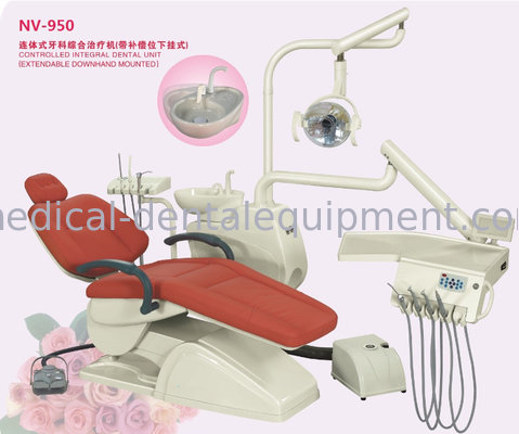 Downhand Mounted Dental Chair 110V / 60Hz For Dental Treatment