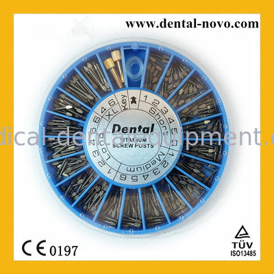Dental Screw Post Dental Pins Pure Titanium For Dental Therapy