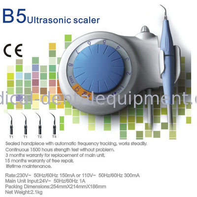 H3 Aluminum Alloy Dental Ultrasonic Scaler Detachable Handpiece