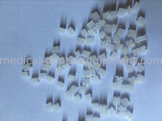 Transparent Ceramic Orthodontic Brackets , precision casting,compact design