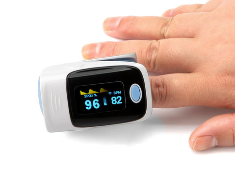 China Low-power Consumption Finger Pulse Oximeter for SPO2 and Pulse Rate Monitoring supplier