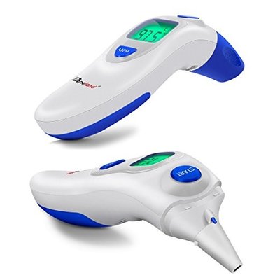 China Newest Non - Contact Infrared Forehead / Ear Thermometer For Family Use supplier
