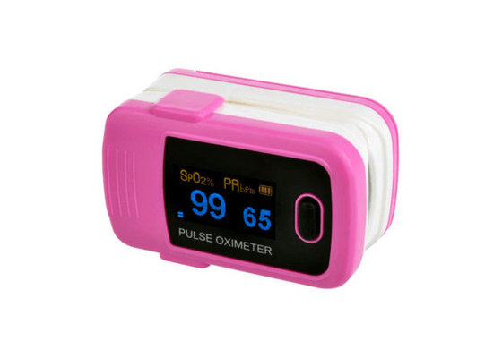 China OLED Finger Pulse Oximeter SPO2 Probe PR Heart Rate Monitor CE Certification supplier