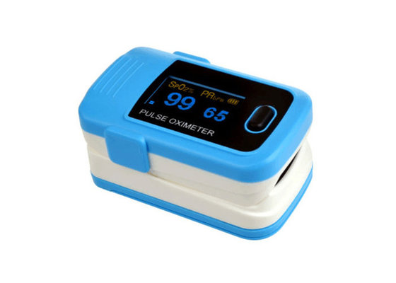 China Pressure Oxygen Finger Pulse Oximeter OLED Blood SPO2 PR Monitor , Finger Sats Monitor supplier