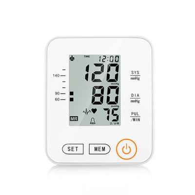 China Automatic Microlife Electronic Blood Pressure Monitor With 3.5 Inches LCD Viewing Area supplier