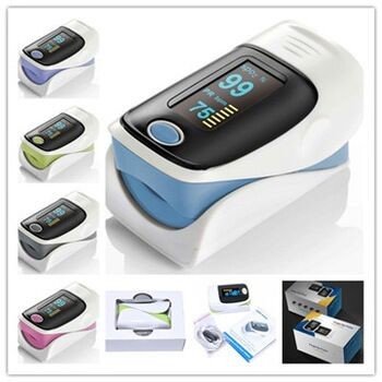Finger Oxygen Reader Digital Heart Rate Sensor , Pulse Ox Finger Monitor supplier
