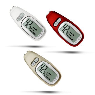 Large LCD BIA Oil and Softness Portable Skin Analyzer , Mini Colorful Skin hydration analyzer with Backlight supplier