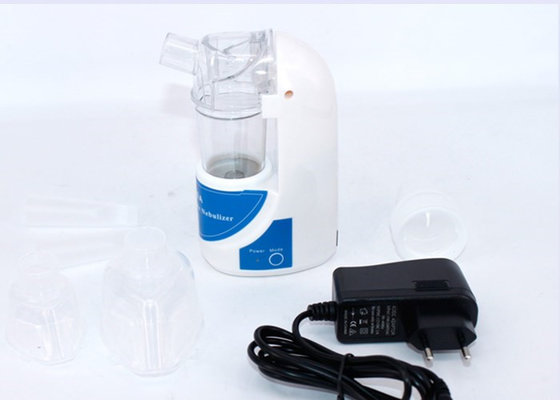 Quiet Ultrasonic Nebulizer Machine , Portable Asthma Cure Inhalator With Mask and Mouthpiece supplier