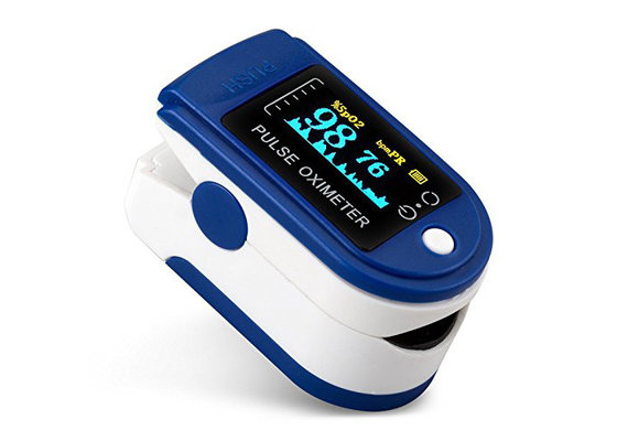 Digital Finger Oximeter OLED Pulse Display , Finger O2 Saturation Monitor supplier