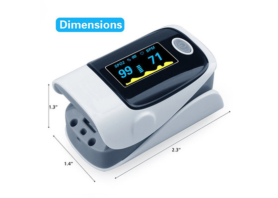 Light Weight Finger Pulse Oximeter For Babies And Adlut Blood Oxygen Monitoring supplier