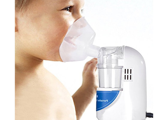 One Button Two Pattern Ultrasonic Nebulizer Machine , Portable Nebulizer Machine With Handle supplier