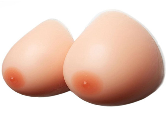 Water Drop Silicone Breast Prosthesis , Natural Silicone Breast  / Sexy Fake Breast supplier