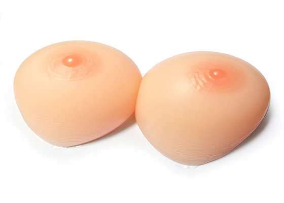 Water Drop Silicone Breast Prosthesis , Natural Silicone Breast  / Sexy Fake Breast supplier