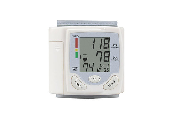 Mini Electronic Blood Pressure Monitor with Cuff and Portable White Case supplier