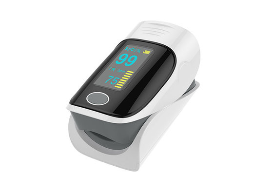 Finger Oxygen Reader Digital Heart Rate Sensor , Pulse Ox Finger Monitor supplier