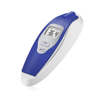 Non Contact Infared Thermometer Gun Dual Laser , baby forehead thermometer 1 Second Fast Measure supplier