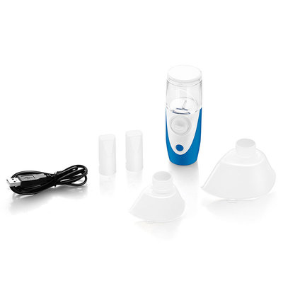 Customized Handheld Mesh Type Nebulizer Inhaler Machine For Home And Hospital with rechargeable battery supplier