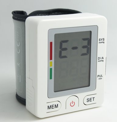 Digital Wrist Watch Automatic Arm Blood Pressure Monitor Electronic Medical Equipment supplier