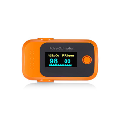 Adult MinI Finger Pulse Oxygen Monitor Low Voltage Indicator ABS Material supplier
