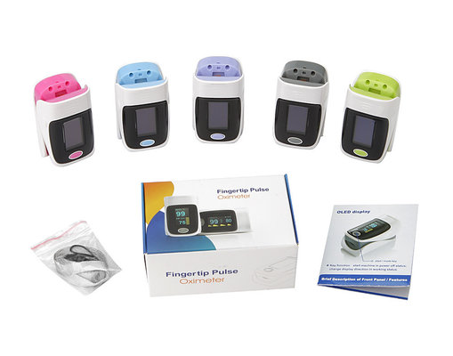 Light Weight Finger Pulse Oximeter For Babies And Adlut Blood Oxygen Monitoring supplier
