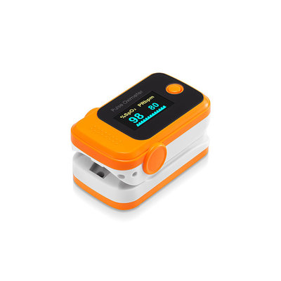 Four Direction Adjustable Finger Pulse Oximeter with Two Color OLED Display supplier