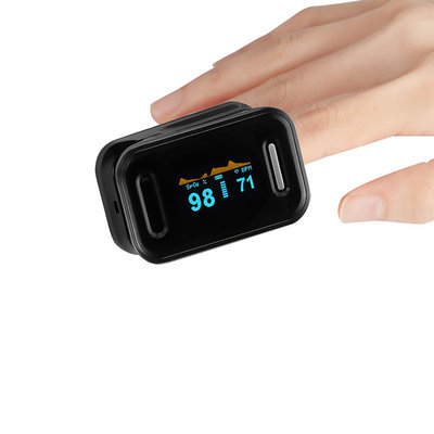 Non - Linear Finger Pulse Oximeter , Oxygen Saturation Monitor With Alarm Function supplier