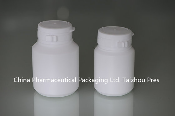 Bouteilles vides de médecine du HDPE 50ml 80ml 100ml de bouteille solide orale pharmaceutique de capsule