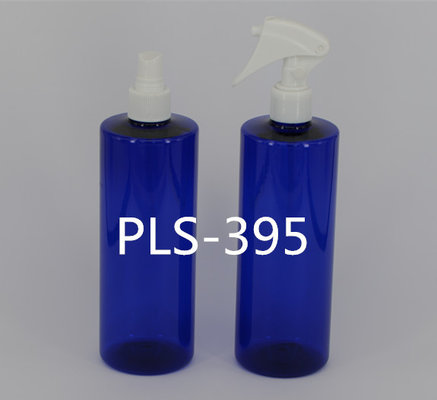 Μπλε μεγάλο μπουκάλι ψεκασμού 500ml κενό, μπουκάλι αντλιών λοσιόν ελαιολάδου