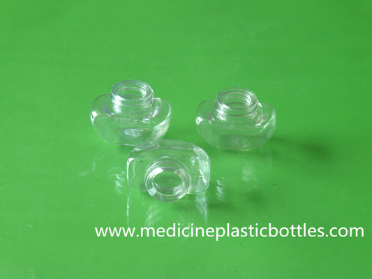 Petite bouteille de parfum transparente de voiture d'ANIMAL FAMILIER bouteilles de plastique de 10 ml