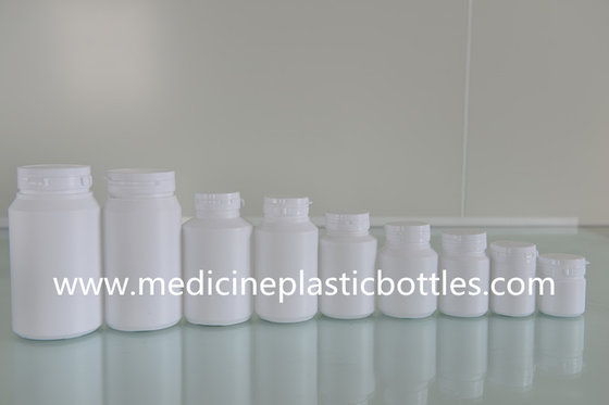 Le petit plastique écologique de HDPE met des récipients en bouteille avec le chapeau brillant de revêtement
