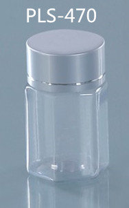 Les beaux 30 ml dégagent la bouteille en plastique de plastique de catégorie comestible de bouteilles de pilule