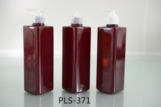Bouteilles décoratives de shampooing de l'ANIMAL FAMILIER 500ml unique élégant avec des couvercles à visser