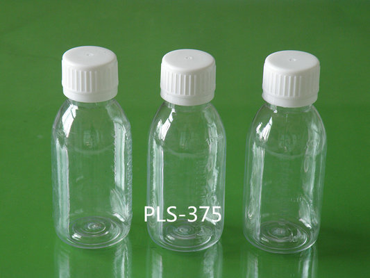 Le bel ANIMAL FAMILIER de Pharma de sirop de sécurité met les bouteilles 100ml en plastique écologiques