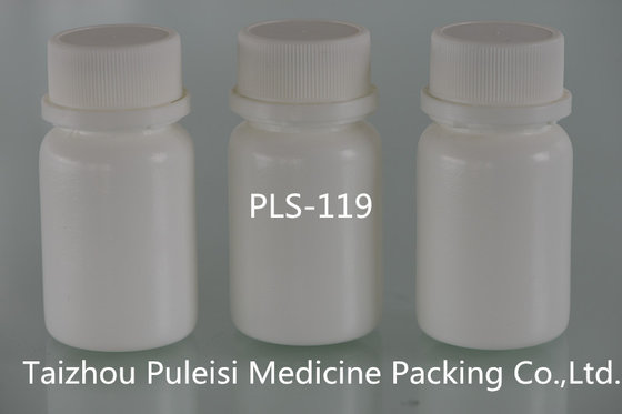 30ml opaques vident des récipients de bouteilles de capsule avec l'impression d'écran en soie