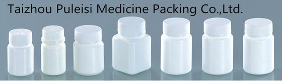 Bouteilles saines réutilisées d'animal familier de Pharma de bouteille de pilule/capsule de HDPE