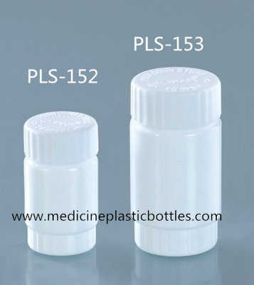 Le couvercle à visser inodore de bouteilles de pilule de pharmacie de HDPE met non-toxique en bouteille