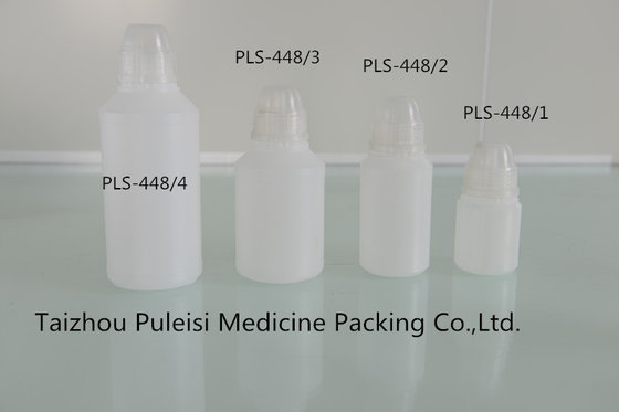 Petites bouteilles en plastique de bouteille inodore faite sur commande d'éthylène téréphtalate avec des couvercles
