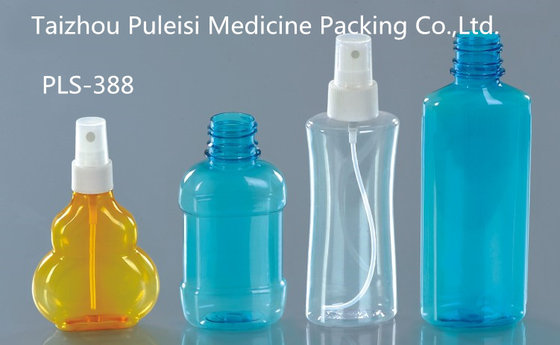 Les soins de la peau cosmétiques bleus/jaune/jet plus propre mettent 100ml en bouteille avec le chapeau de vissage