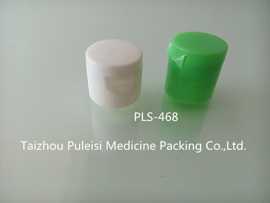Vert/noir tournez les capsules en plastique avec entièrement le logo de label