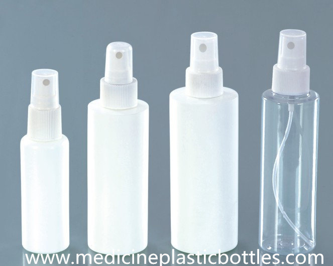 Άσπρα μπουκάλια ψεκασμού αρώματος 60 μιλ. 80ml 100ml 120ml κενά με το κεφάλι ψεκαστήρων